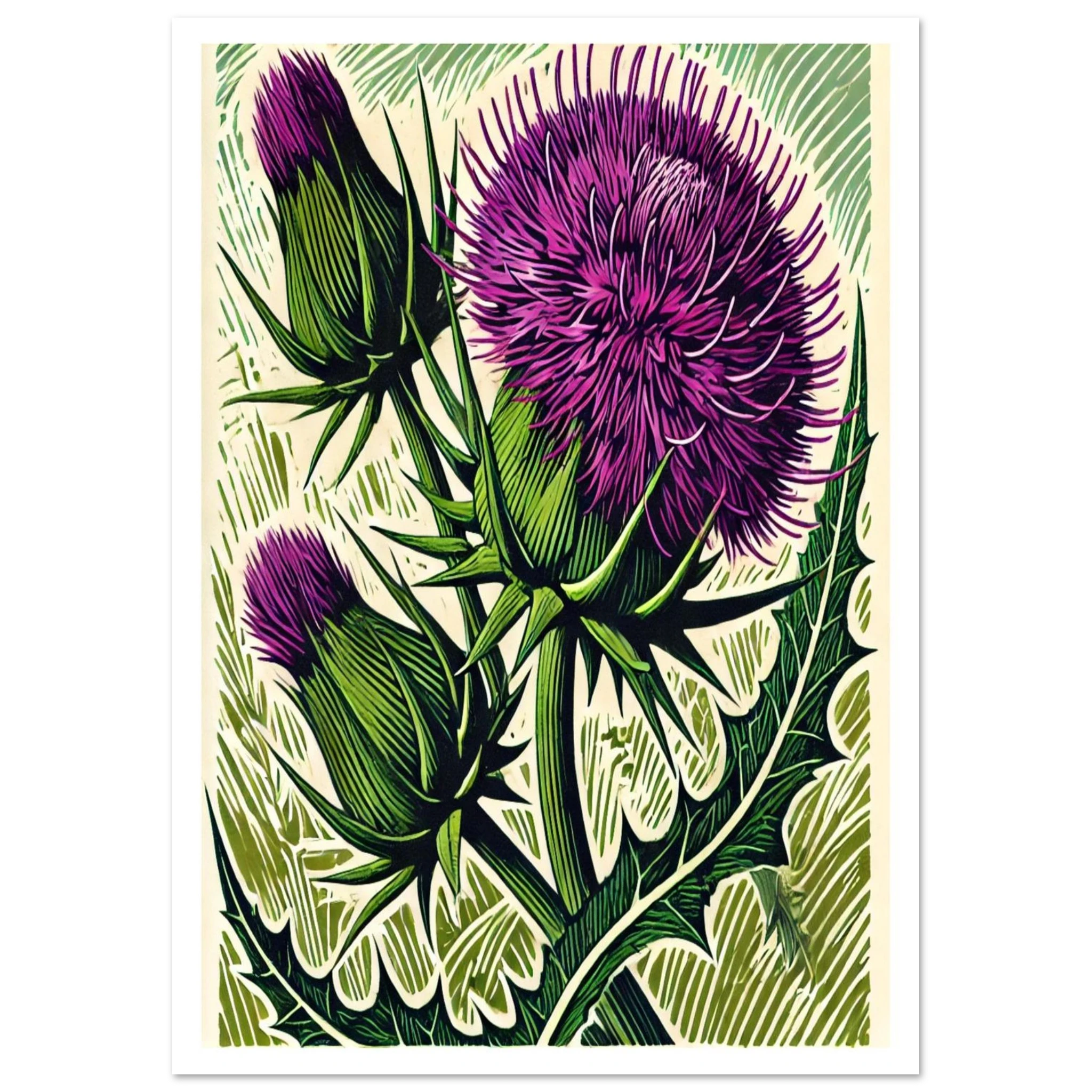 Thistle – Tim Ward Art