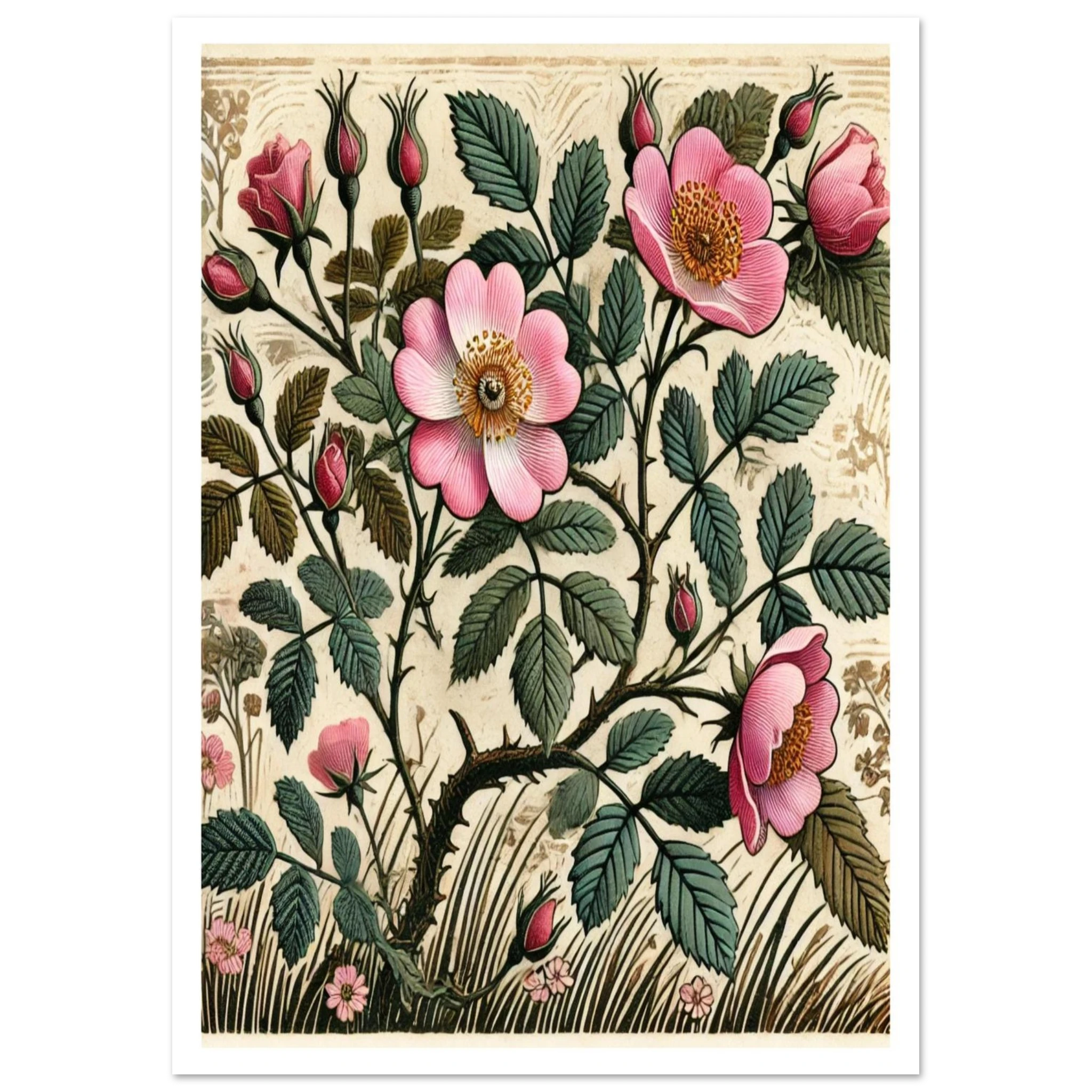 Dog Rose – Tim Ward Art